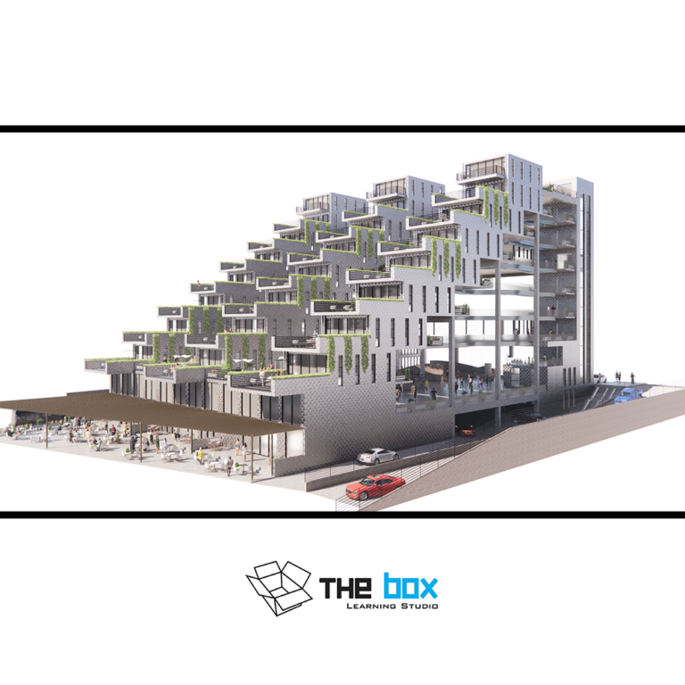 Architecture Students Work - The Box Learning Studio