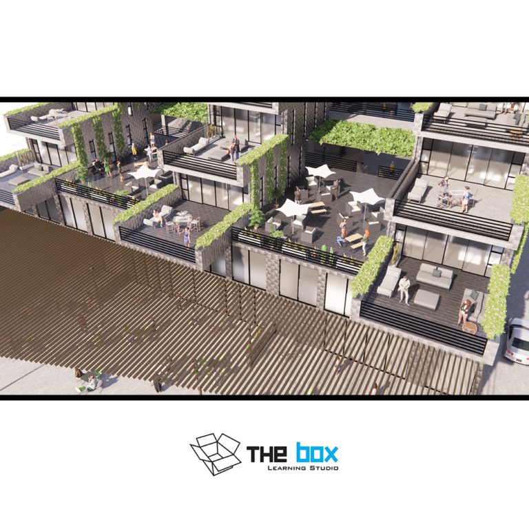 Architecture Students Work - The Box Learning Studio
